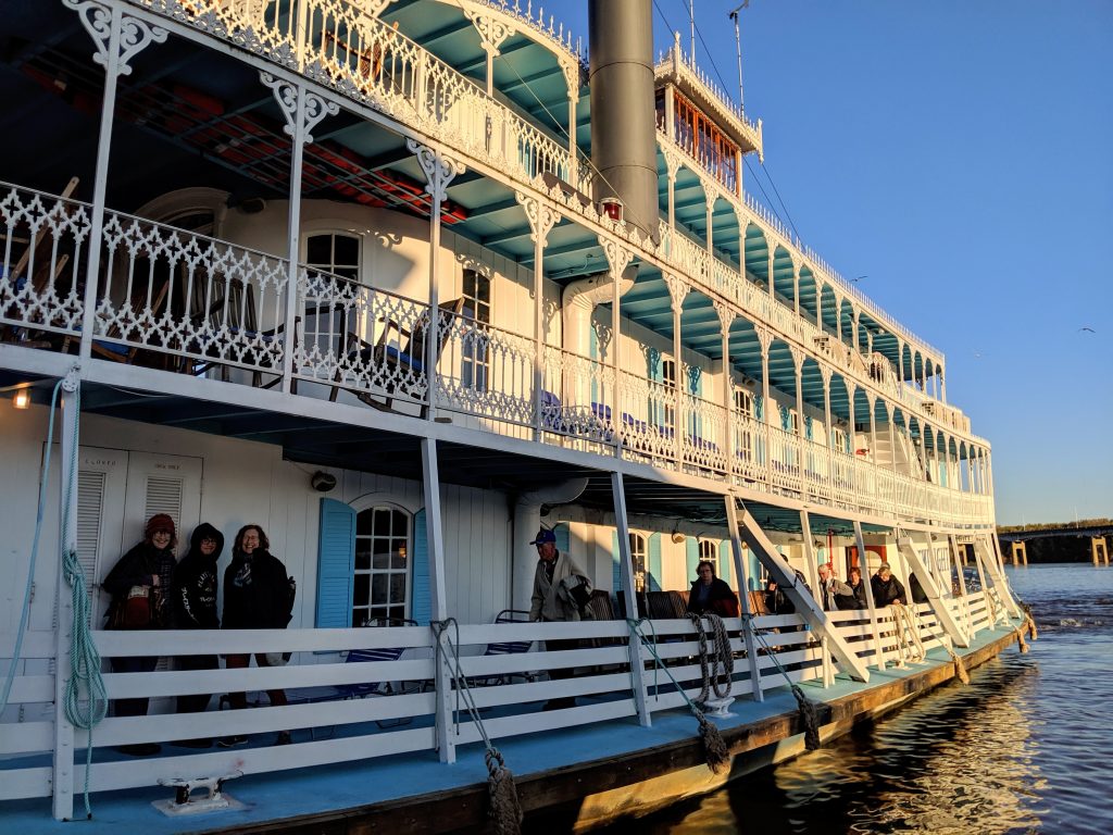 Riverboat Cruise: A Ride on the Mississippi River on the Riverboat Twilight